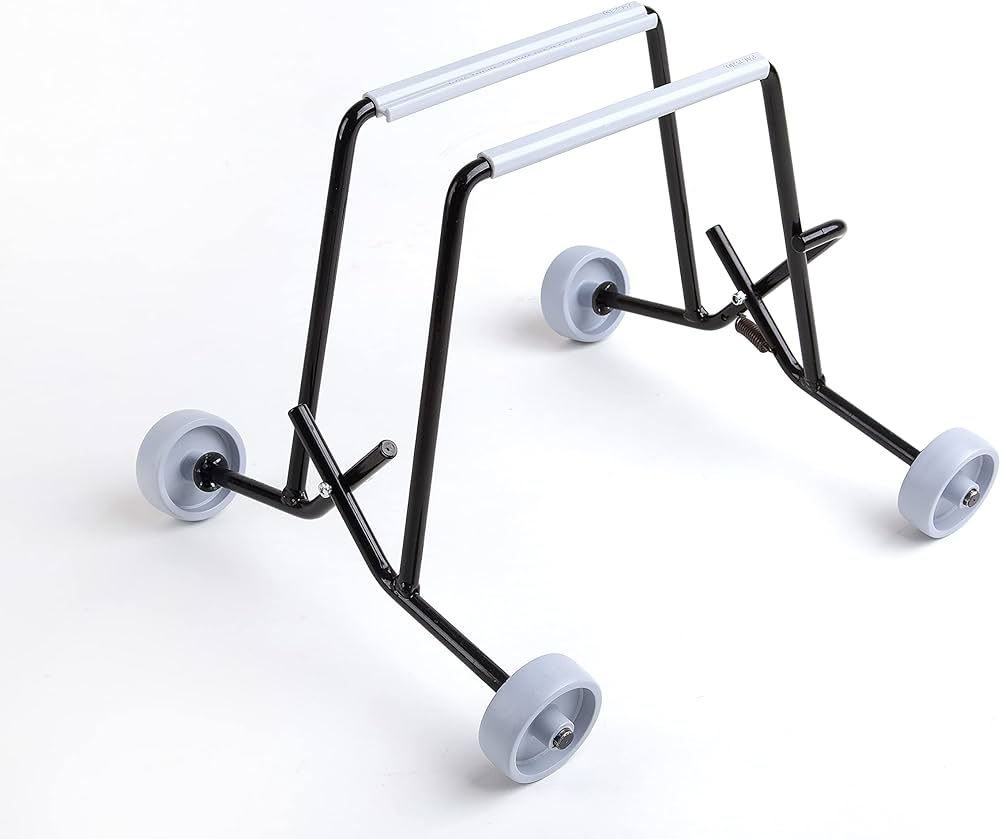 Rolling Bicycle Storage Stand | Cruzbike Recumbent Road Bikes