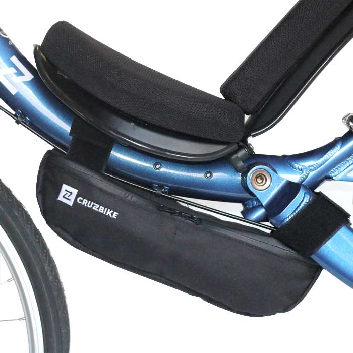 Sling Pack Recumbent Bicycle Frame Pack | Cruzbike Recumbent BIkes